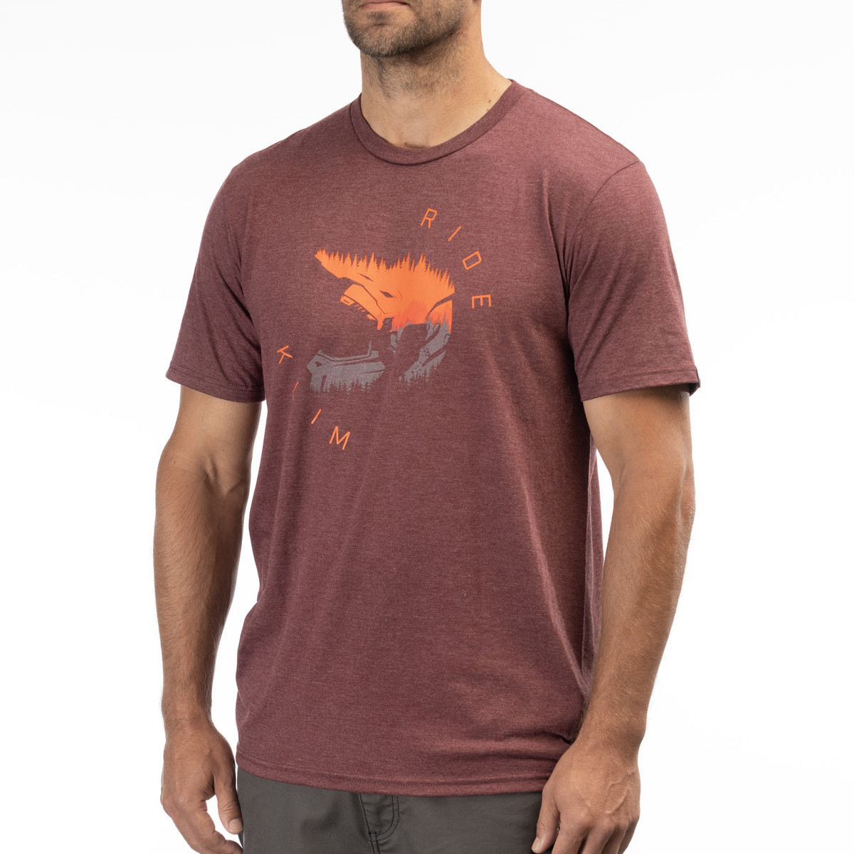 klim ride tri blend maroon frost red orange 3689 000 120 134